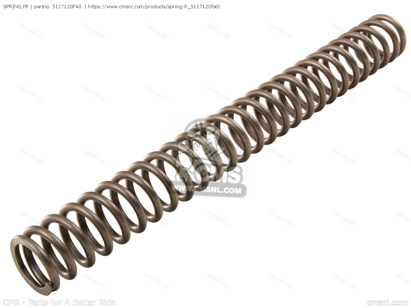 SPRING,FR for SV650 1999 (X) USA (E03) - order at CMSNL