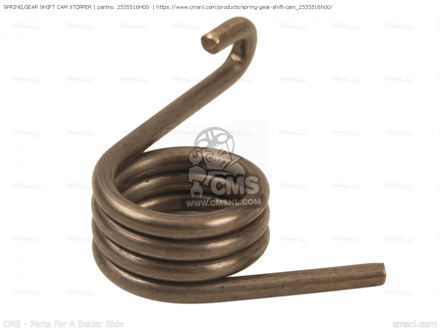 2535516H00: SPRING,GEAR SHIFT CAM STOPPER Suzuki - buy the 25355-16H00 ...