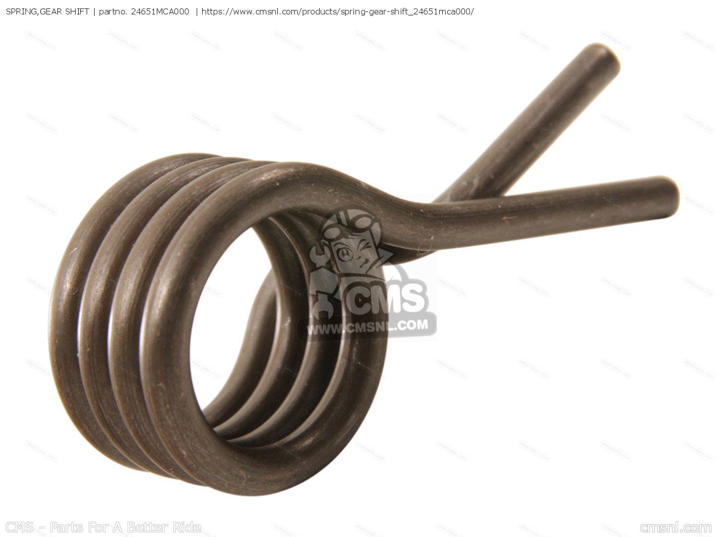 24651MCA000: Spring,gear Shift Honda - buy the 24651-MCA-000 at CMSNL