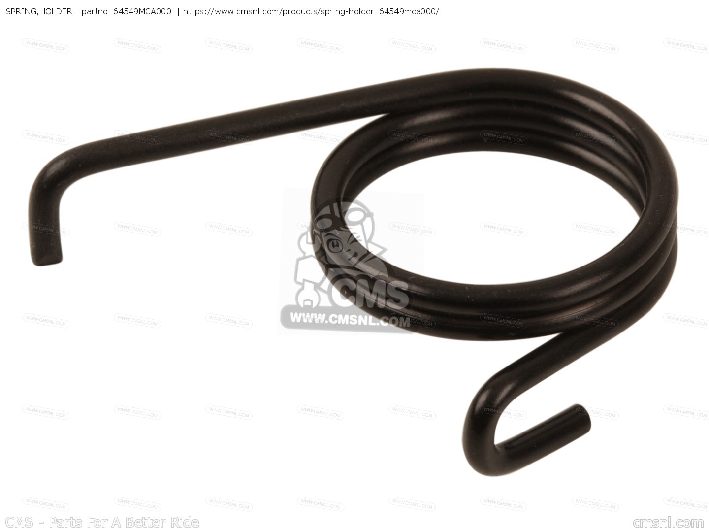 SPRING,HOLDER for Honda - order at CMSNL