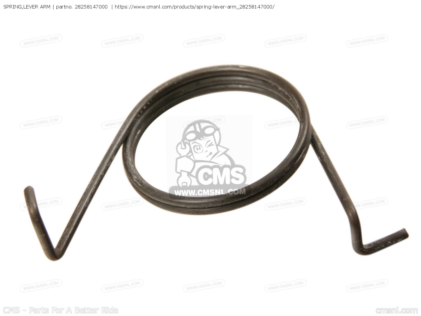 28258147000: SPRING,LEVER ARM Honda - buy the 28258-147-000 at CMSNL