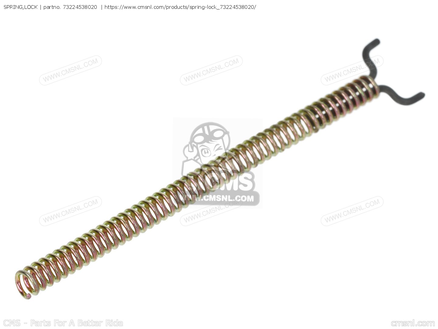 73224538020: Spring,lock Honda - buy the 73224-538-020 at CMSNL