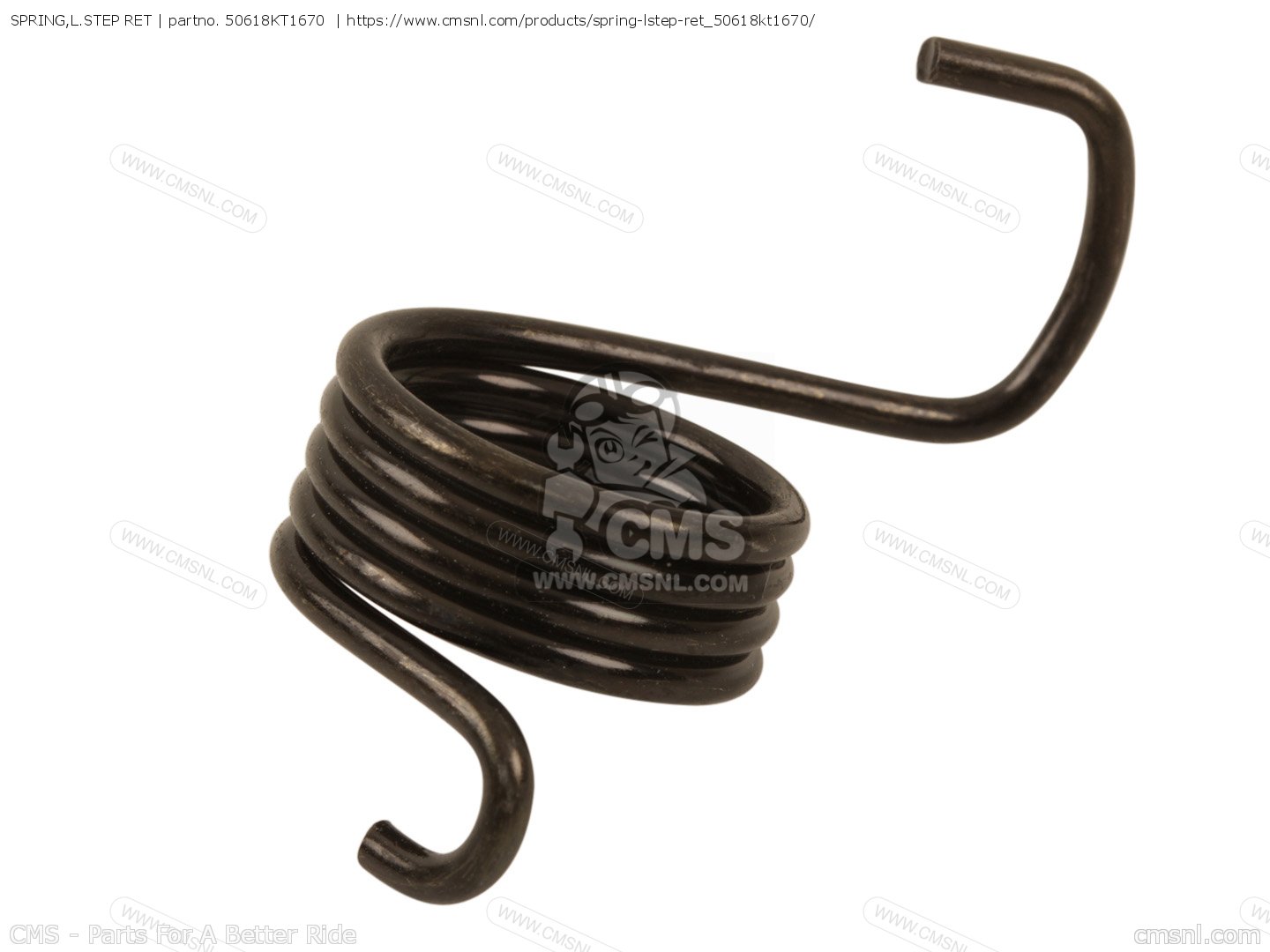 SPRING,L.STEP RET for Honda - order at CMSNL