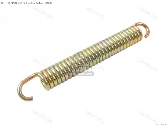 50522402000: SPRING,MAIN STAND Honda - buy the 50522-402-000 at CMSNL