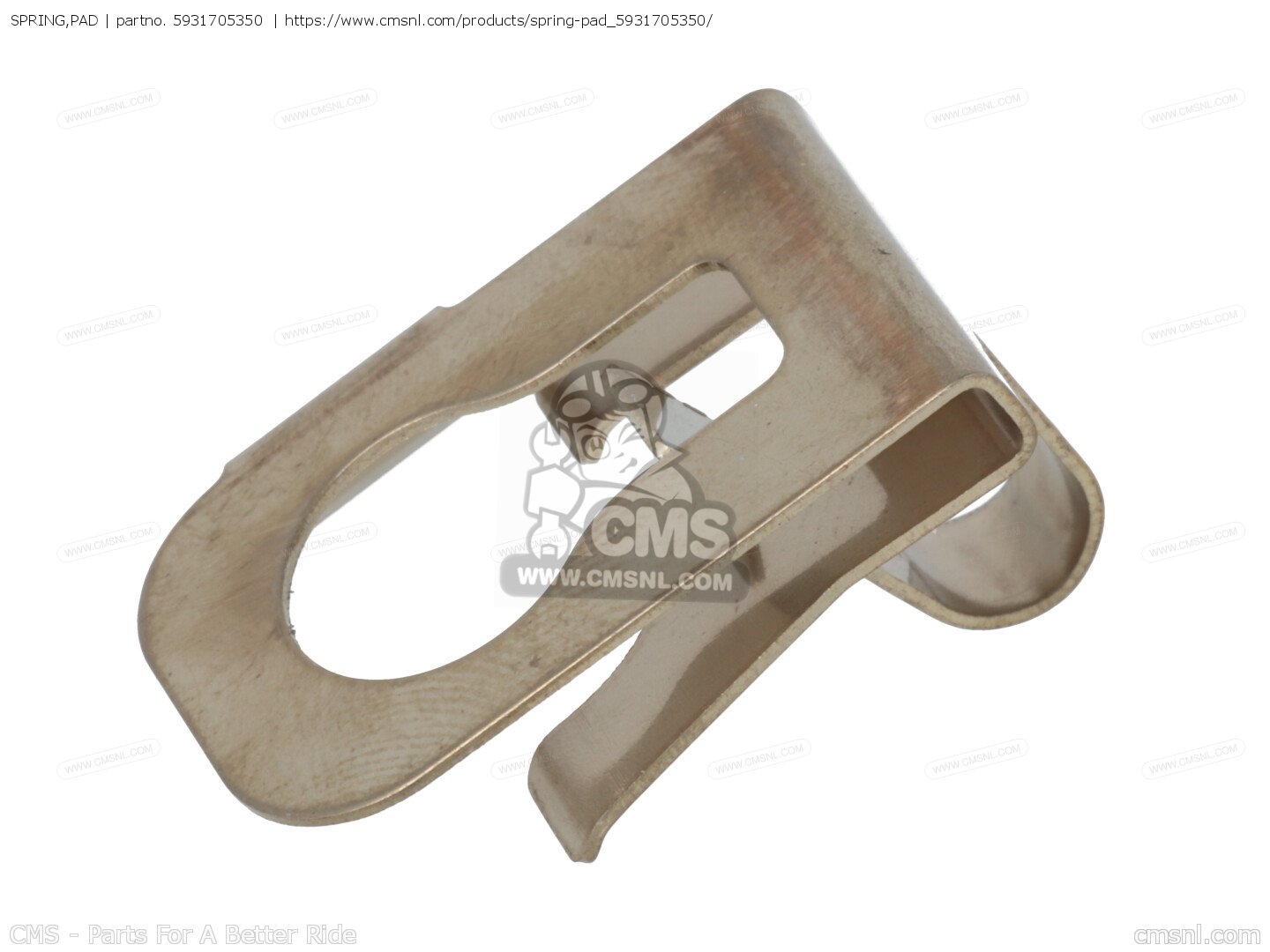 5931705350: SPRING,PAD Suzuki - buy the 59317-05350 at CMSNL