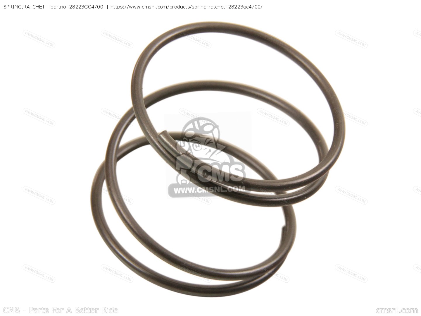 28223GC4700: SPRING,RATCHET Honda - buy the 28223-GC4-700 at CMSNL