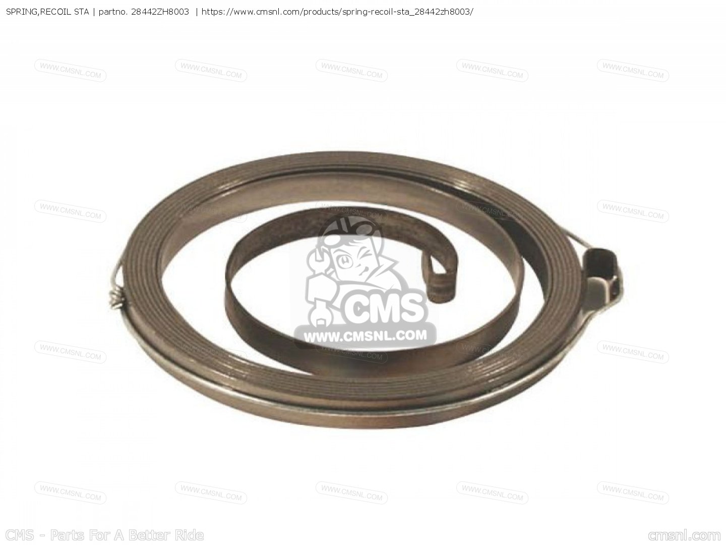 SPRING,RECOIL STA for GX200T\QXBR\14Z0V0E3 - order at CMSNL