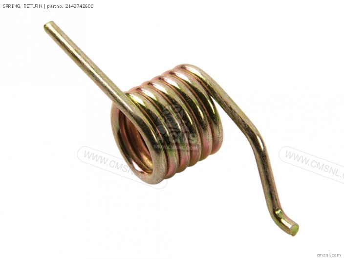 2142742600: Spring, Return Yamaha - buy the 214-27426-00 at CMSNL