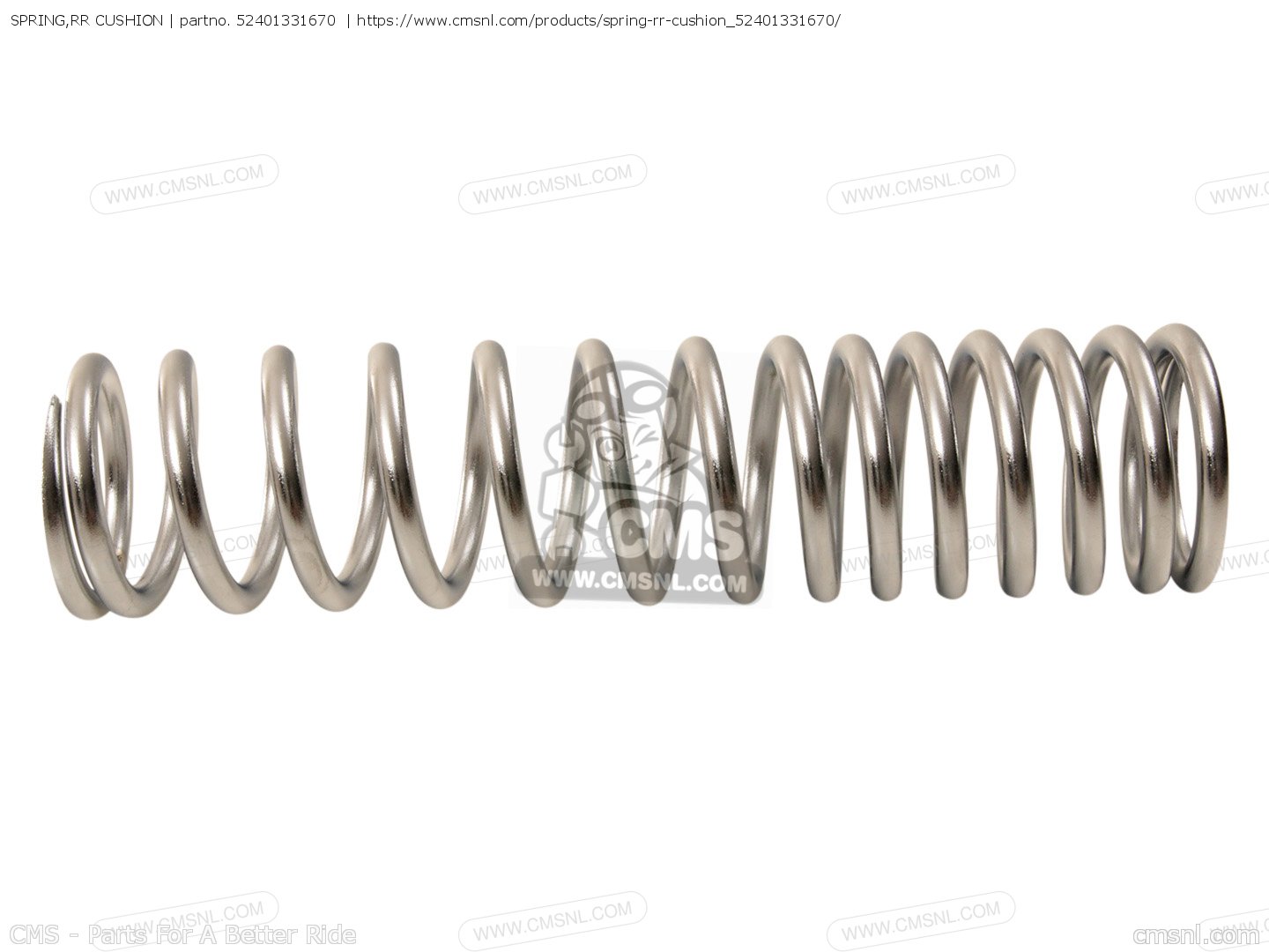 SPRING,RR CUSHION for Honda - order at CMSNL