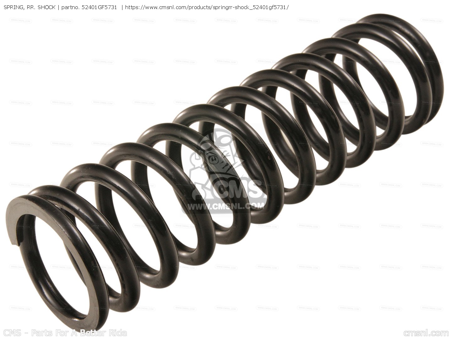 52401GF5731: Spring, Rr. Shock Honda - buy the 52401-GF5-731 at CMSNL