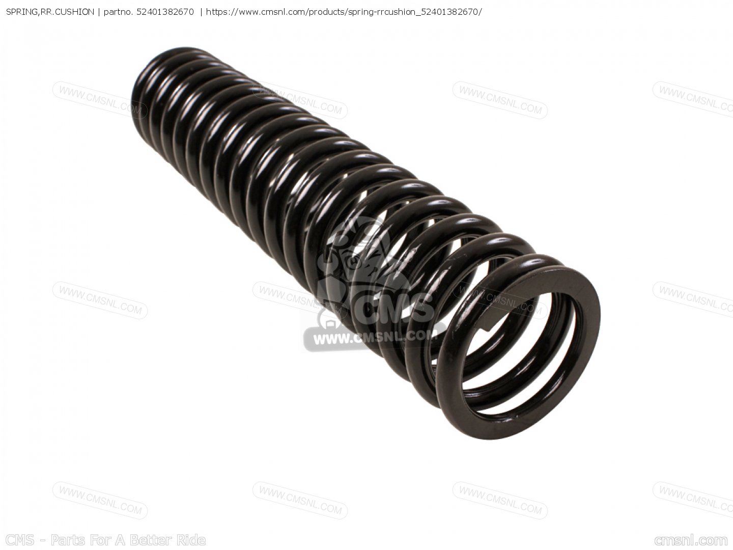 SPRING,RR.CUSHION for XL125 1978 USA - order at CMSNL