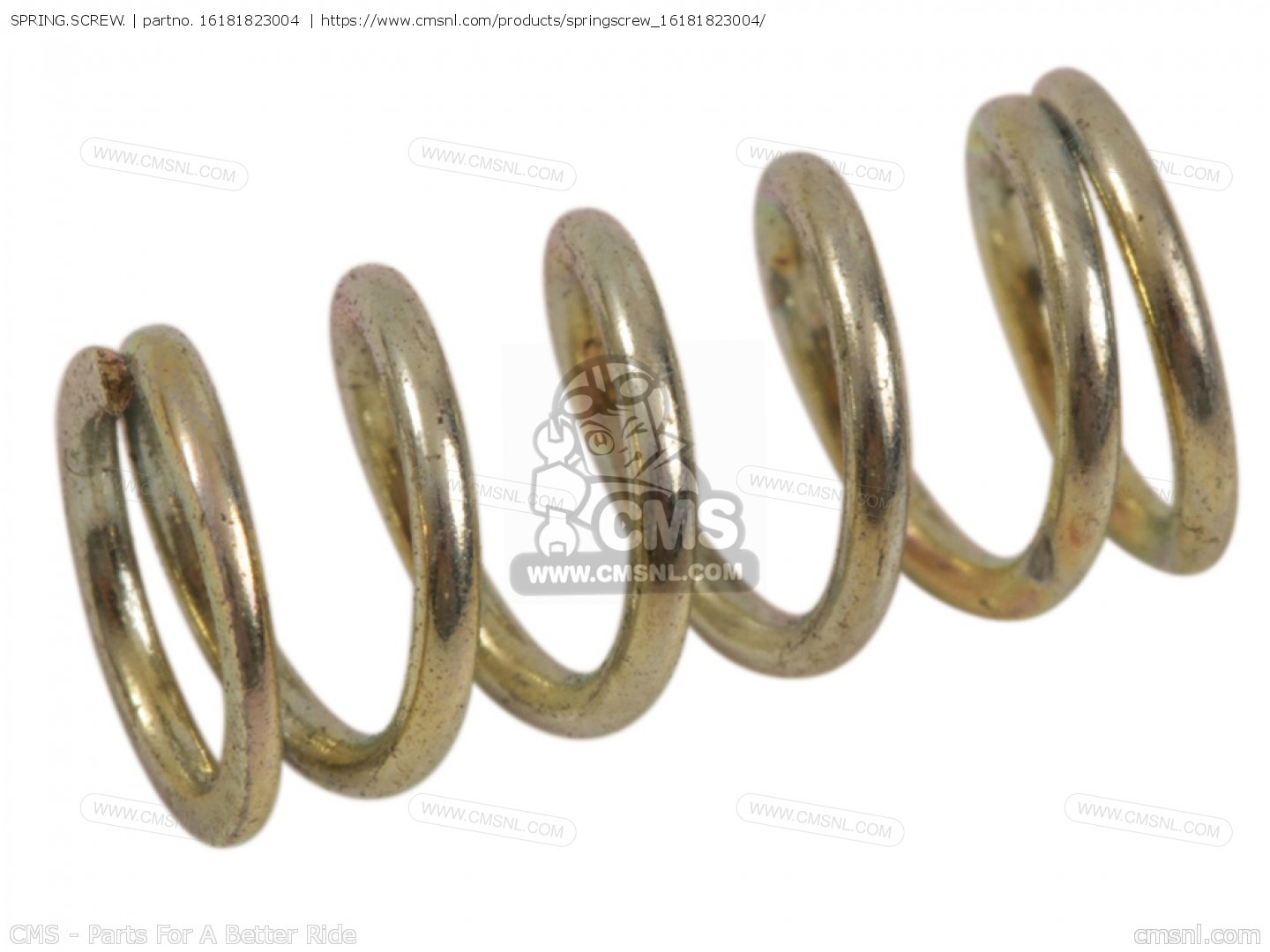 16181823004: Spring.screw. Honda - buy the 16181-823-004 at CMSNL