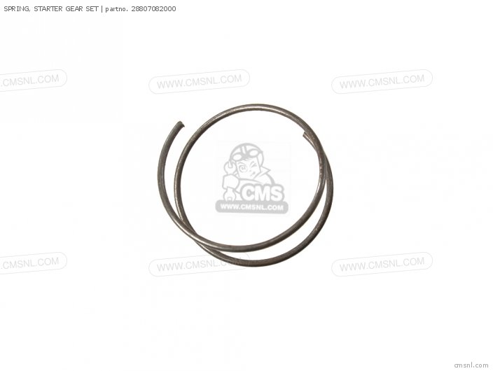 28807082000: Spring, Starter Gear Set Honda - buy the 28807-082-000 at ...