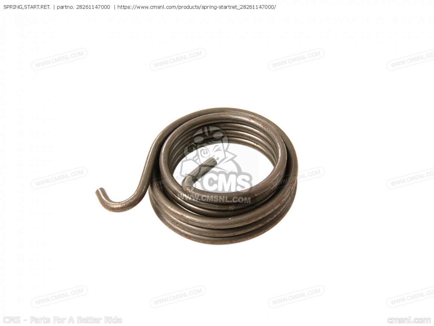 28261147000: SPRING,START.RET. Honda - buy the 28261-147-000 at CMSNL