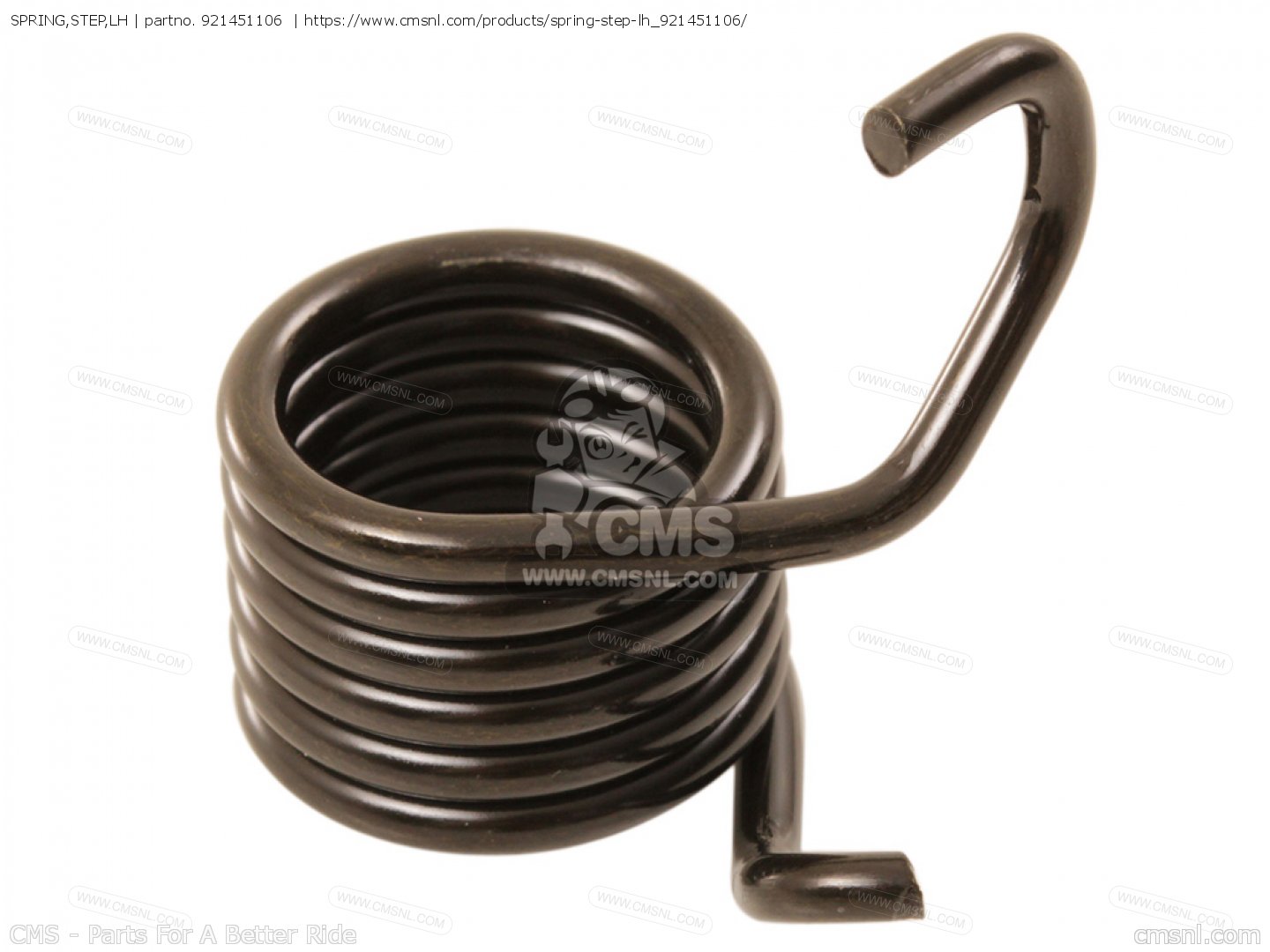 921451106: SPRING,STEP,LH Kawasaki - buy the 92145-1106 at CMSNL