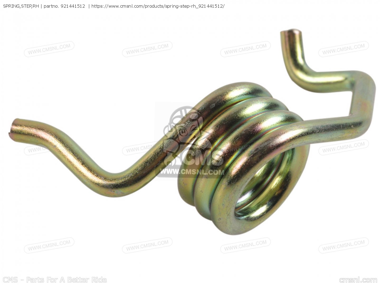 921441512: Spring,step,rh Kawasaki - buy the 92144-1512 at CMSNL