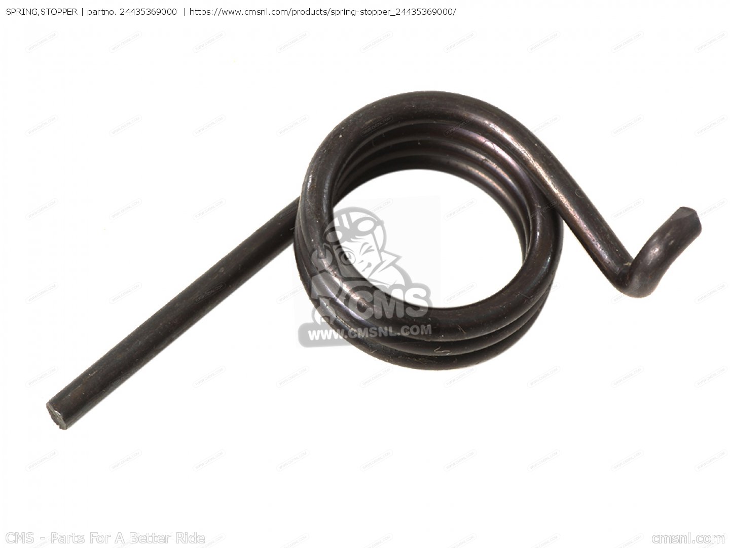24435369000: SPRING,STOPPER Honda - buy the 24435-369-000 at CMSNL