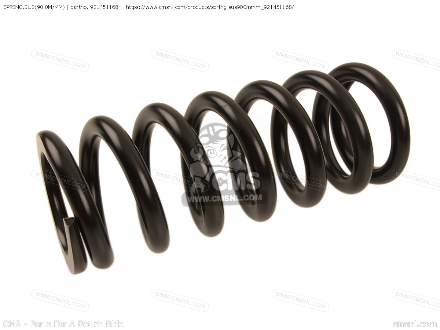 921451168: Spring,sus(90.0m/mm) Kawasaki - buy the 92145-1168 at CMSNL