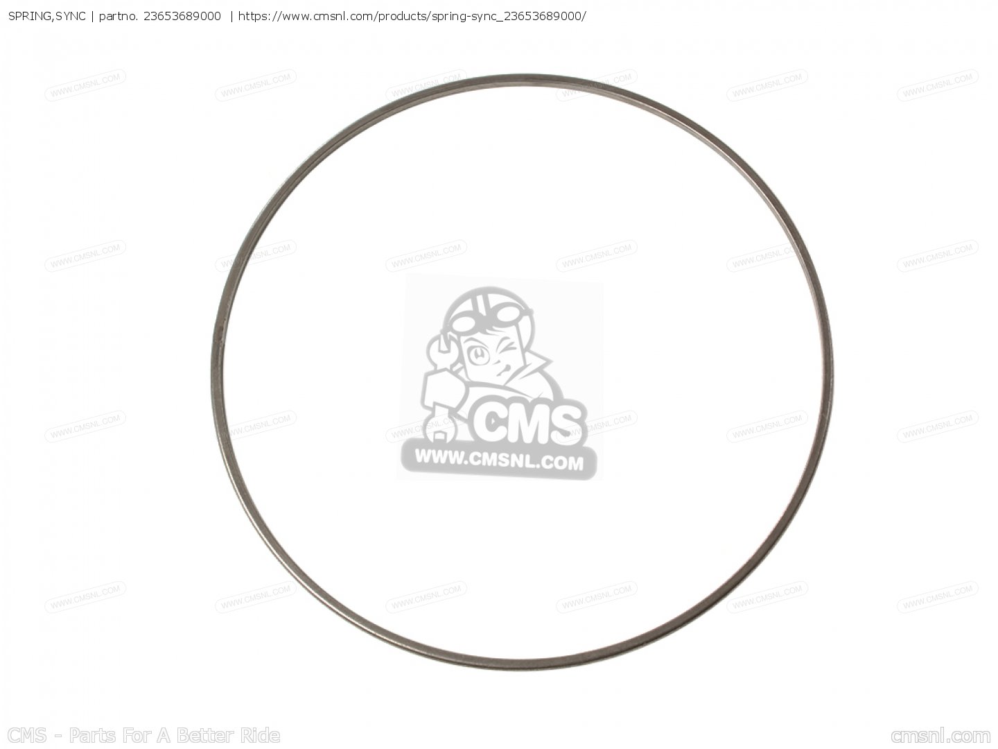 23653689000: SPRING,SYNC Honda - buy the 23653-689-000 at CMSNL