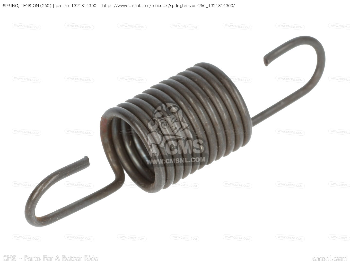 1321814300: Spring, Tension (260) Yamaha - buy the 132-18143-00 at CMSNL