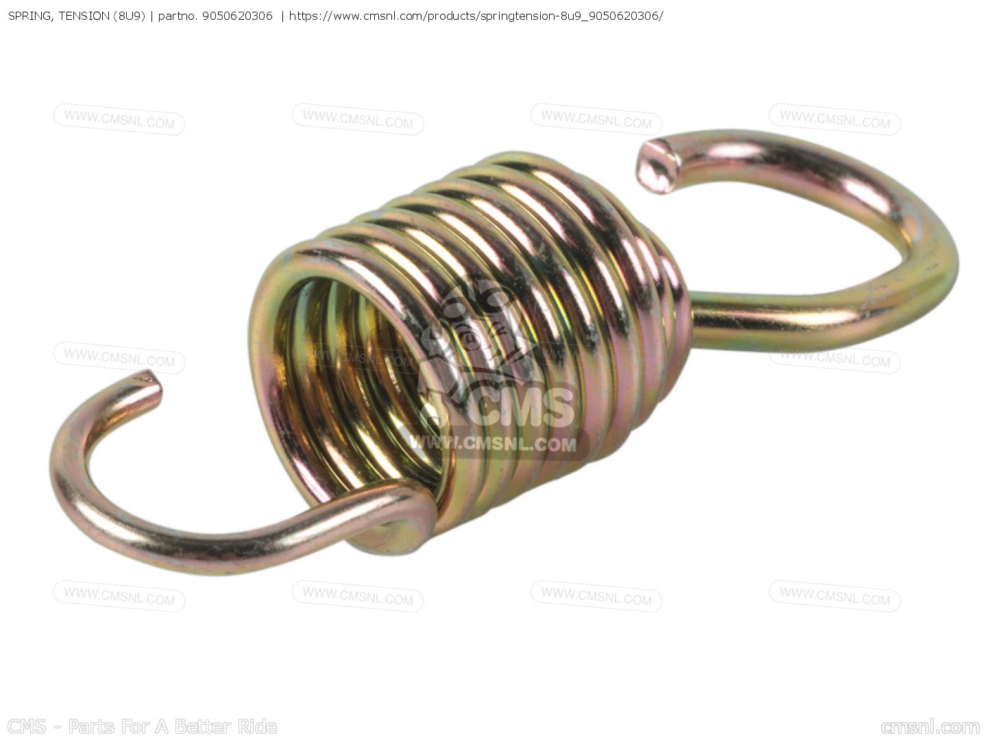 SPRING, TENSION (8U9) for VMX540L V-MAX 1987 - order at CMSNL