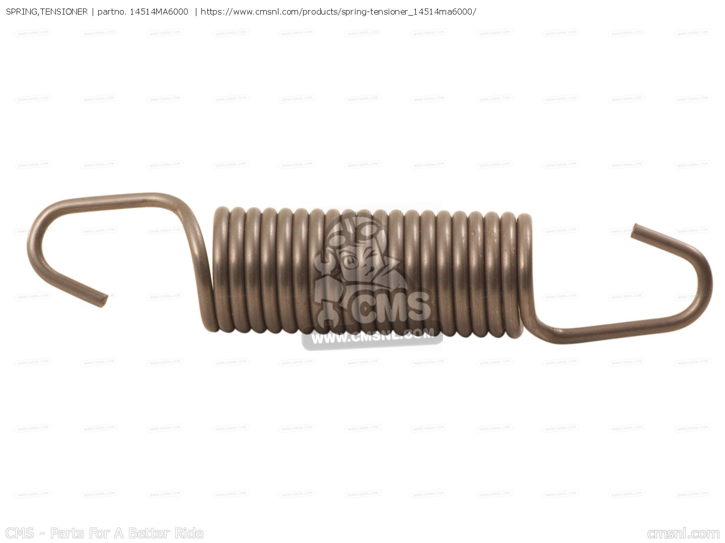 SPRING,TENSIONER for Honda - order at CMSNL