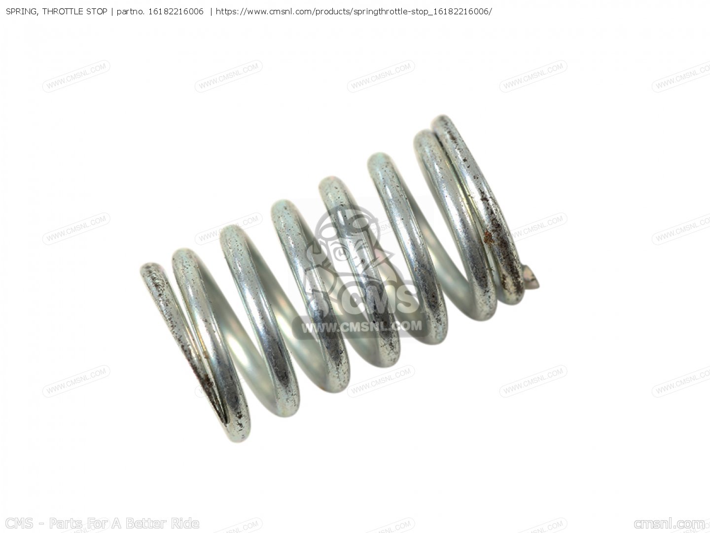 16182216006: Spring, Throttle Stop Honda - buy the 16182-216-006 at CMSNL