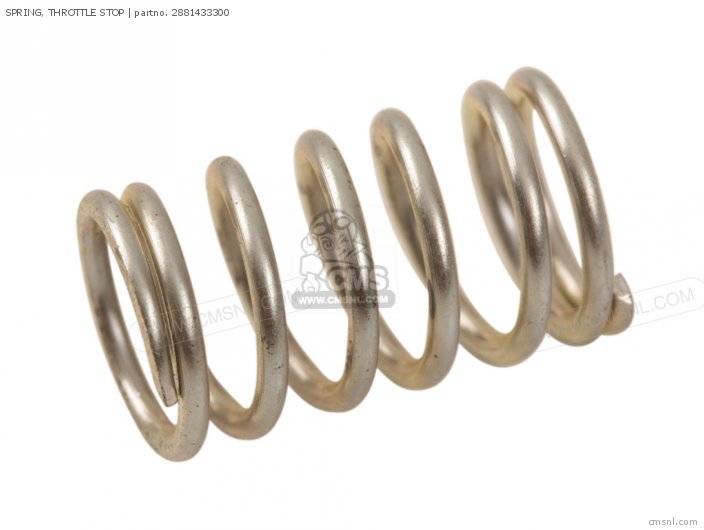 2881433300: Spring, Throttle Stop Yamaha - buy the 288-14333-00 at CMSNL