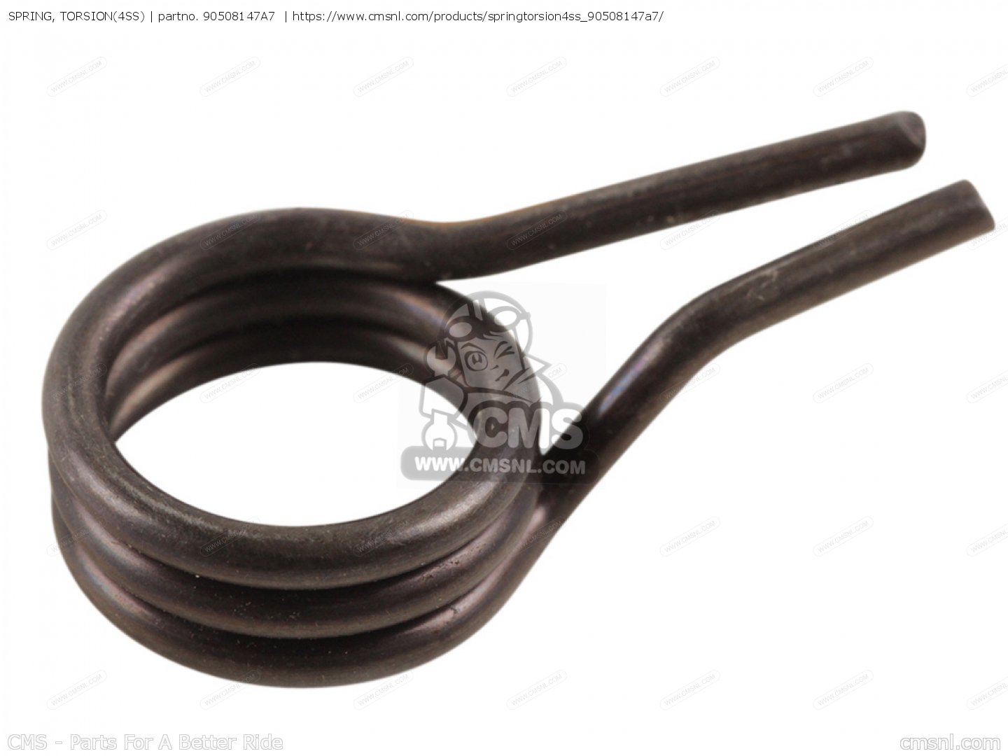 90508147A7: Spring, Torsion(4ss) Yamaha - buy the 90508-147A7 at CMSNL