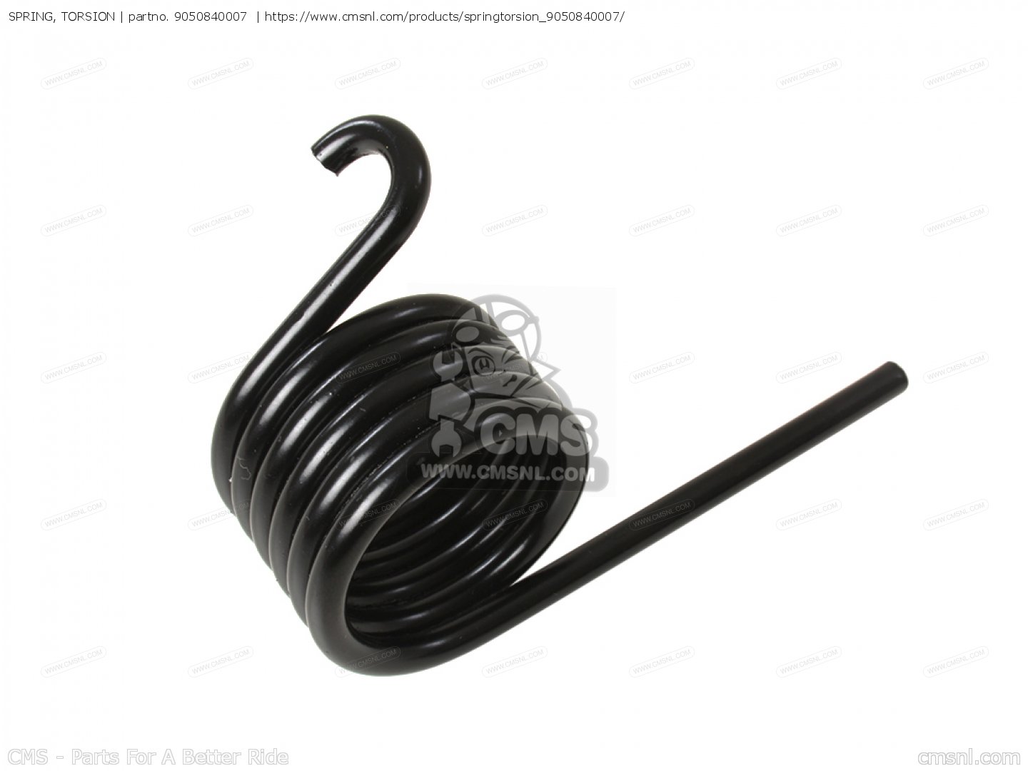 9050840007: Spring, Torsion Yamaha - buy the 90508-40007 at CMSNL