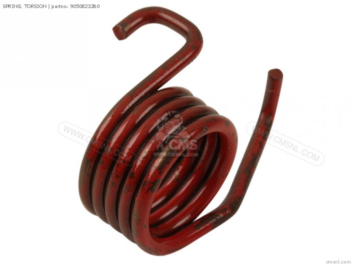 90508232B0: Spring, Torsion Yamaha - buy the 90508-232B0 at CMSNL