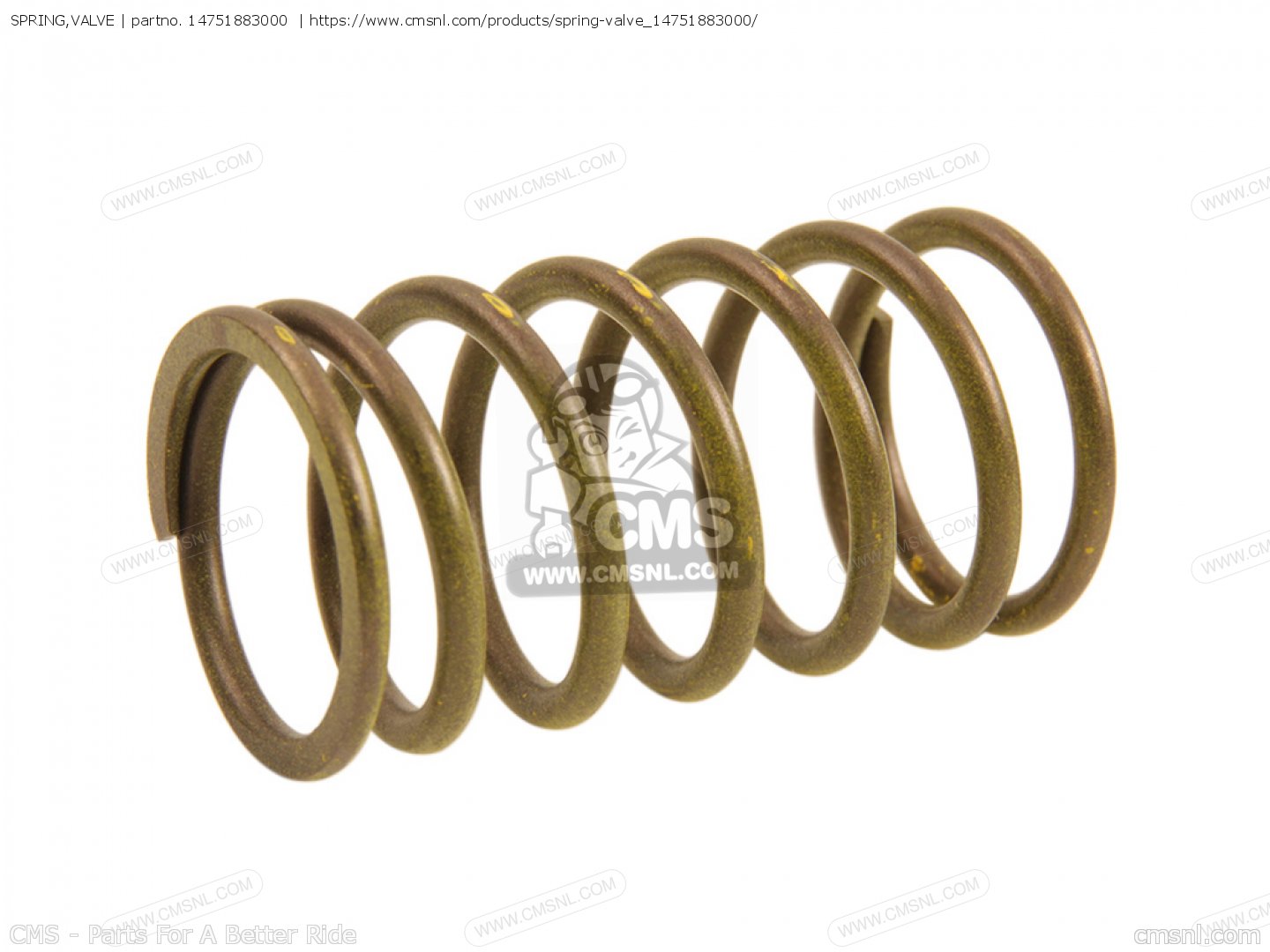 14751883000: SPRING,VALVE Honda - buy the 14751-883-000 at CMSNL