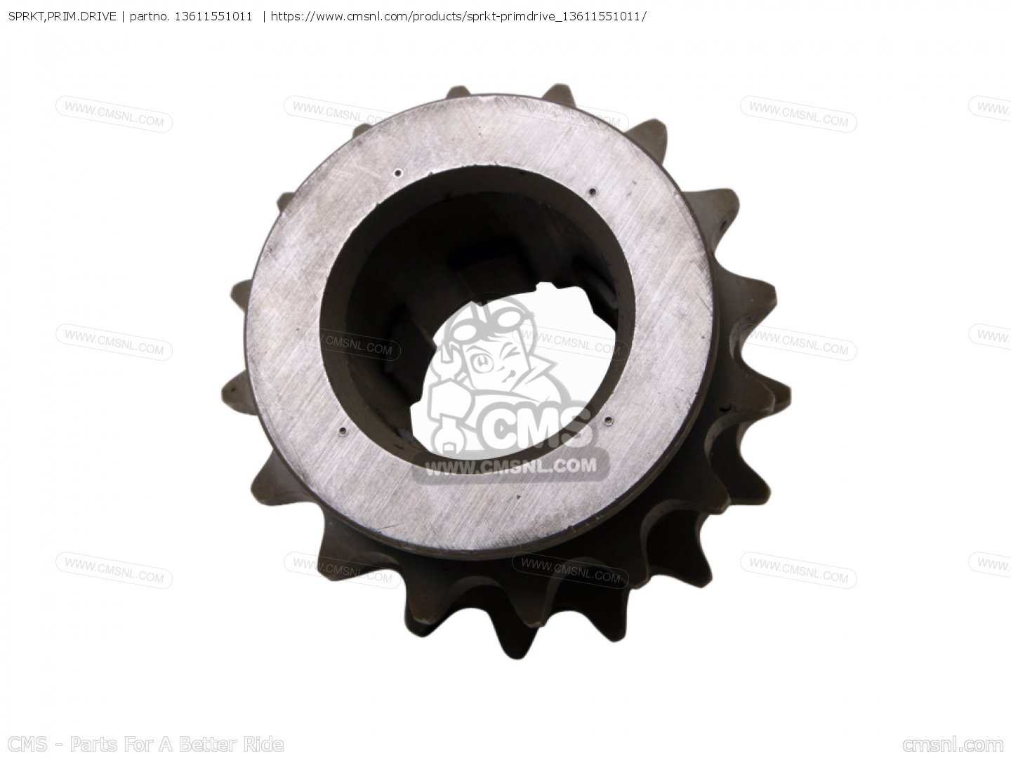 13611551011: SPRKT,PRIM.DRIVE Honda - buy the 13611-551-011 at CMSNL