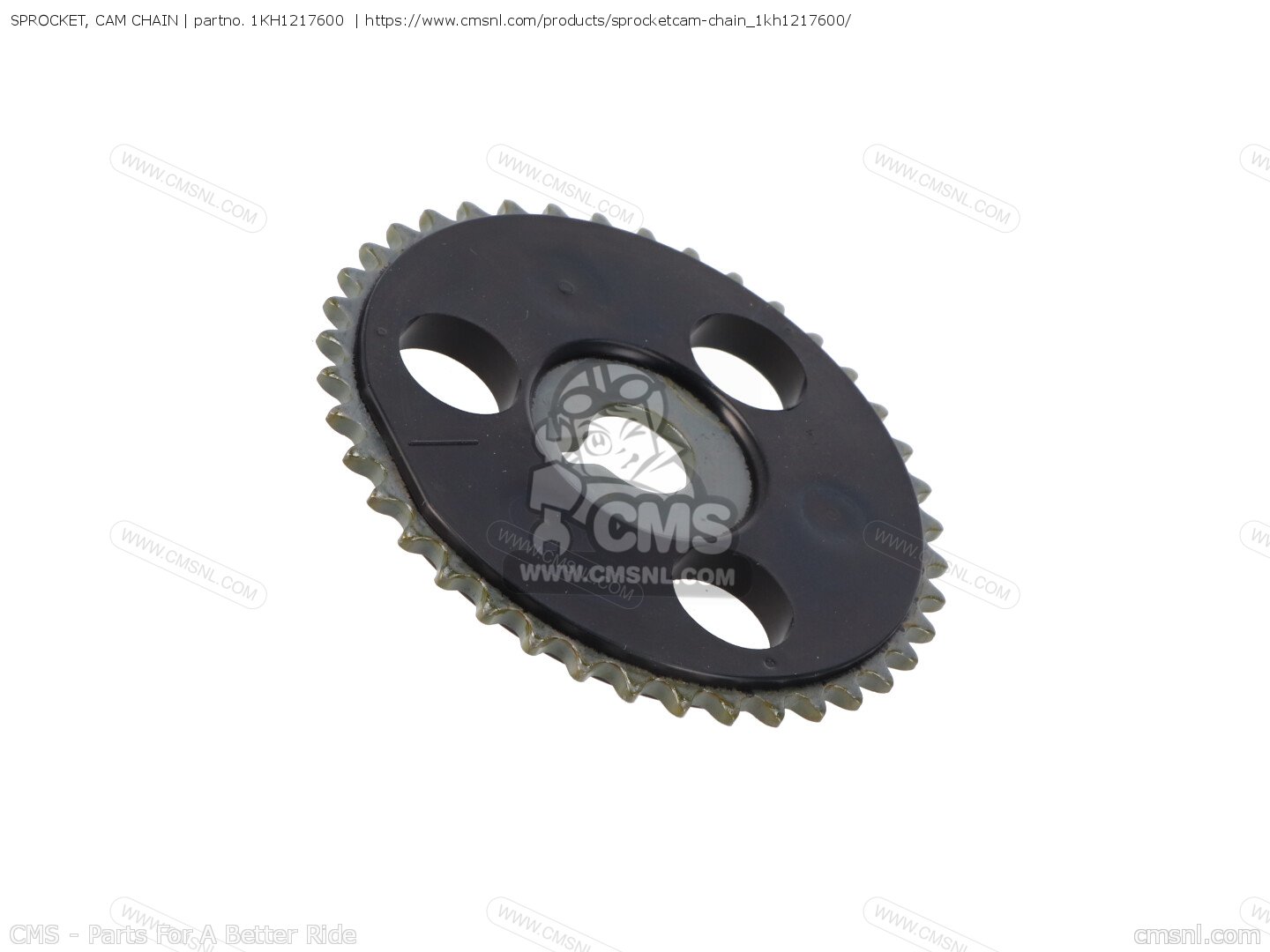 1KH1217600: SPROCKET, CAM CHAIN Yamaha - buy the 1KH-12176-00-00 at CMSNL
