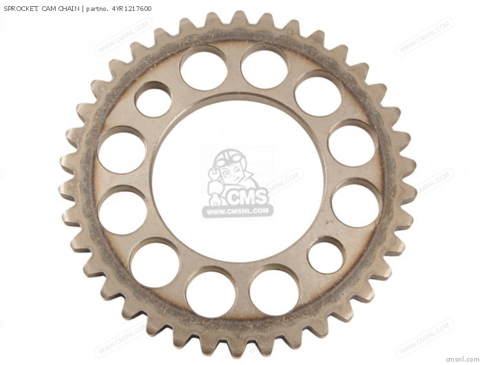 4YR1217600: SPROCKET, CAM CHAIN Yamaha - buy the 4YR-12176-00-00 at CMSNL