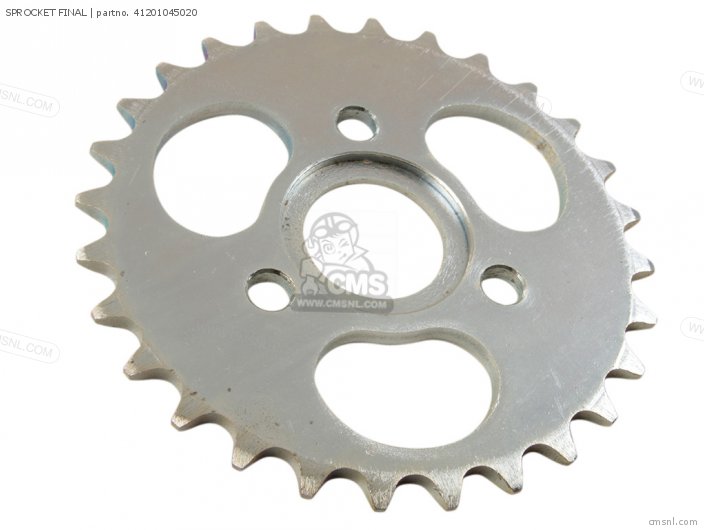 41201045020: SPROCKET FINAL Honda - buy the 41201-045-020 at CMSNL