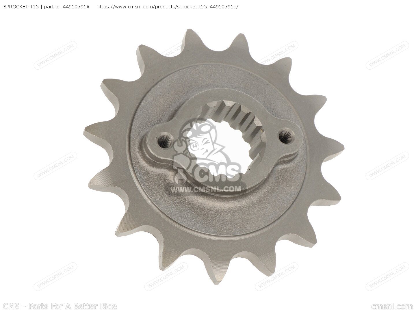 44910591A: SPROCKET T15 Ducati - buy the 44910591A at CMSNL