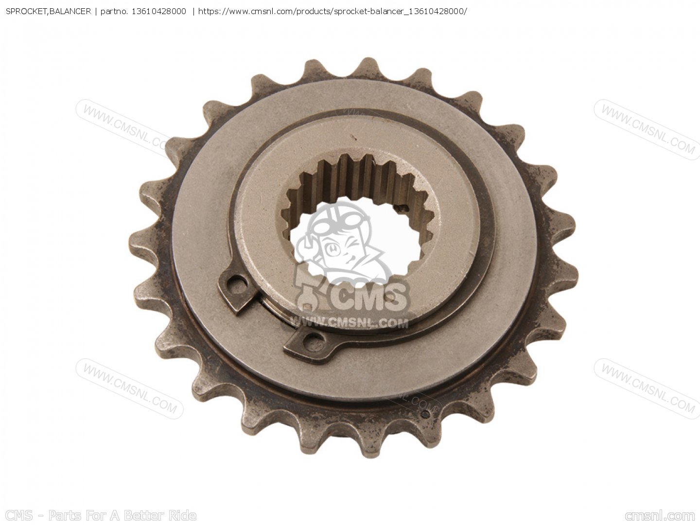SPROCKET,BALANCER for Honda - order at CMSNL
