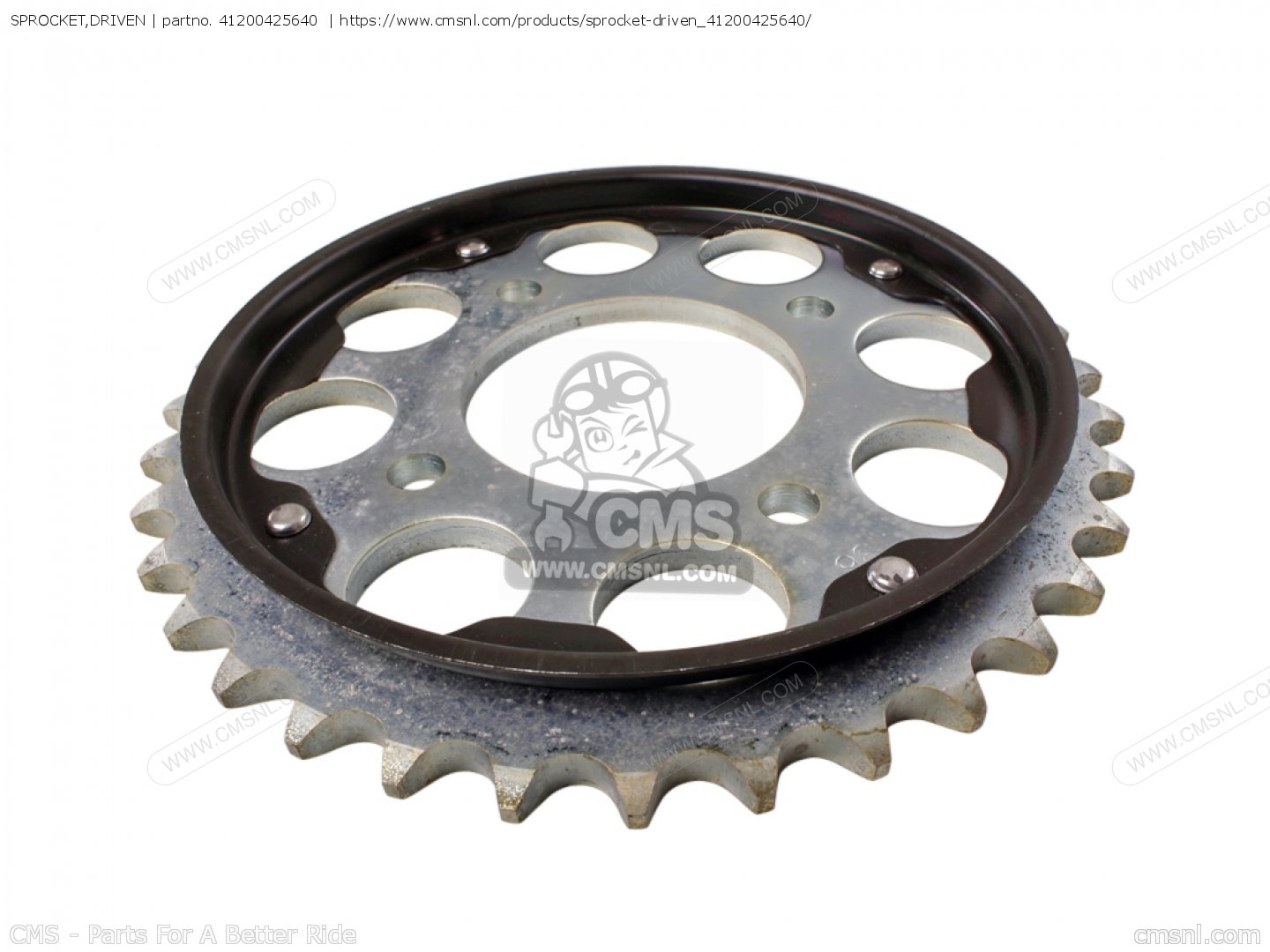 41200425640: SPROCKET,DRIVEN Honda - buy the 41200-425-640 at CMSNL