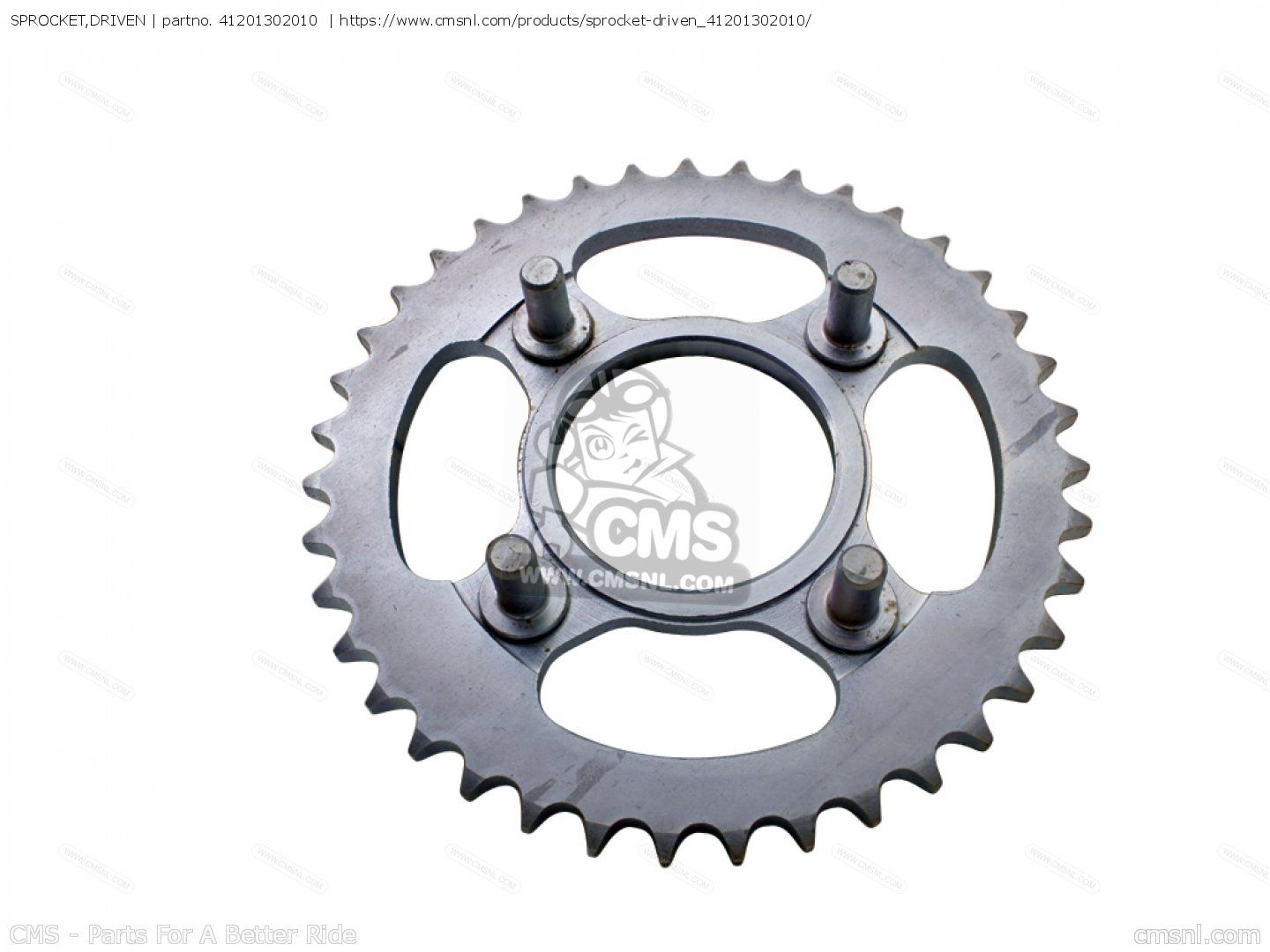 41201302010: SPROCKET,DRIVEN Honda - buy the 41201-302-010 at CMSNL