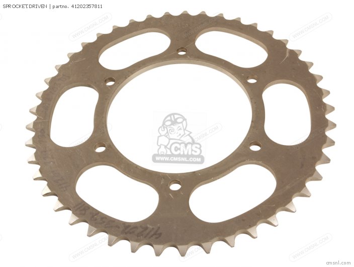 41202357811: SPROCKET,DRIVEN Honda - buy the 41202-357-811 at CMSNL