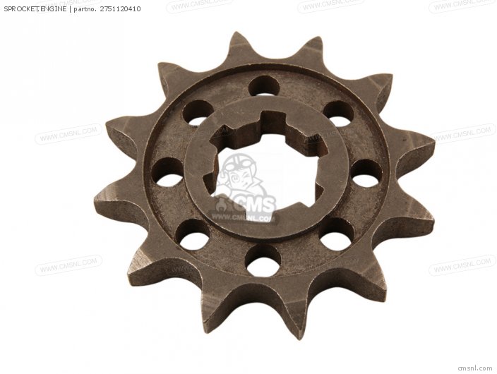2751120410: SPROCKET,ENGINE (NT:12) Suzuki - buy the 27511-20410 at CMSNL
