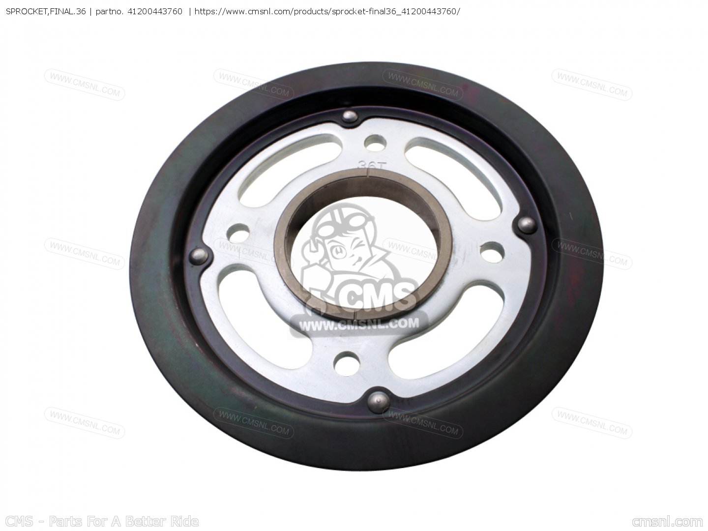 41200443760: Sprocket,final.36 Honda - buy the 41200-443-760 at CMSNL