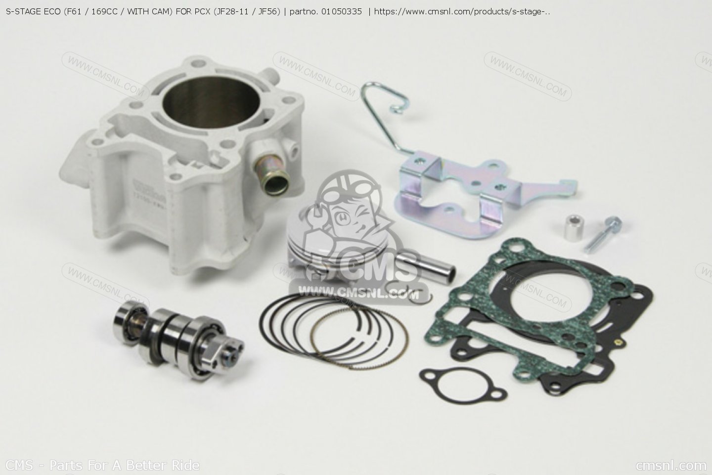01050335: S-STAGE ECO (F61 / 169CC / WITH CAM) FOR PCX (JF28-11 / JF56 ...