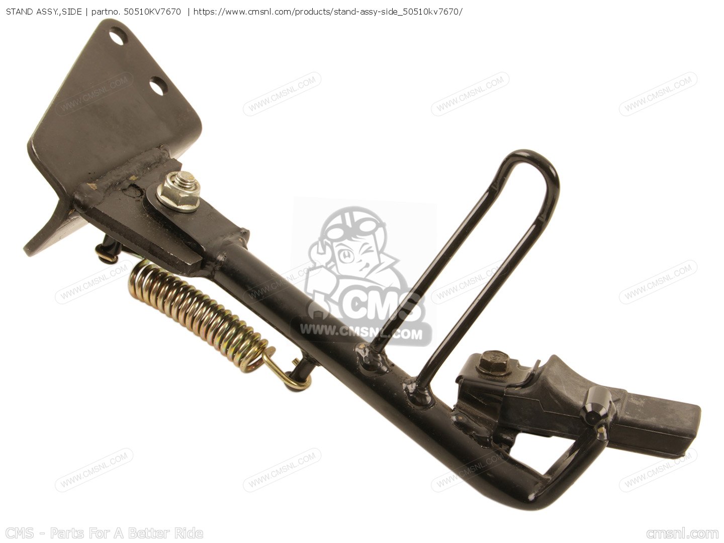 STAND ASSY.,SIDE for CH150 ELITE 150 1987 (H) USA - order at CMSNL