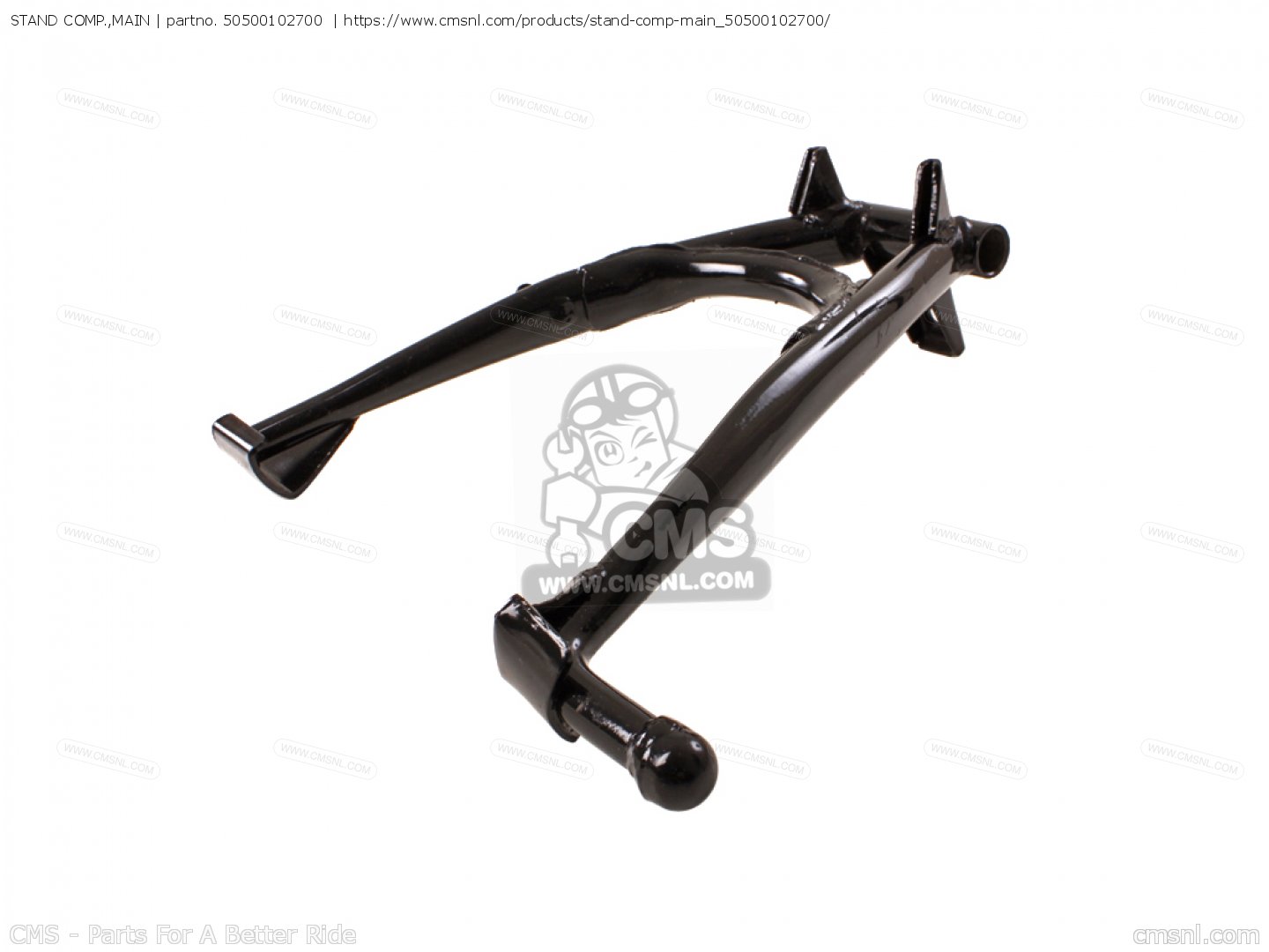 STAND COMP.,MAIN for CT90 TRAIL 1976 USA - order at CMSNL