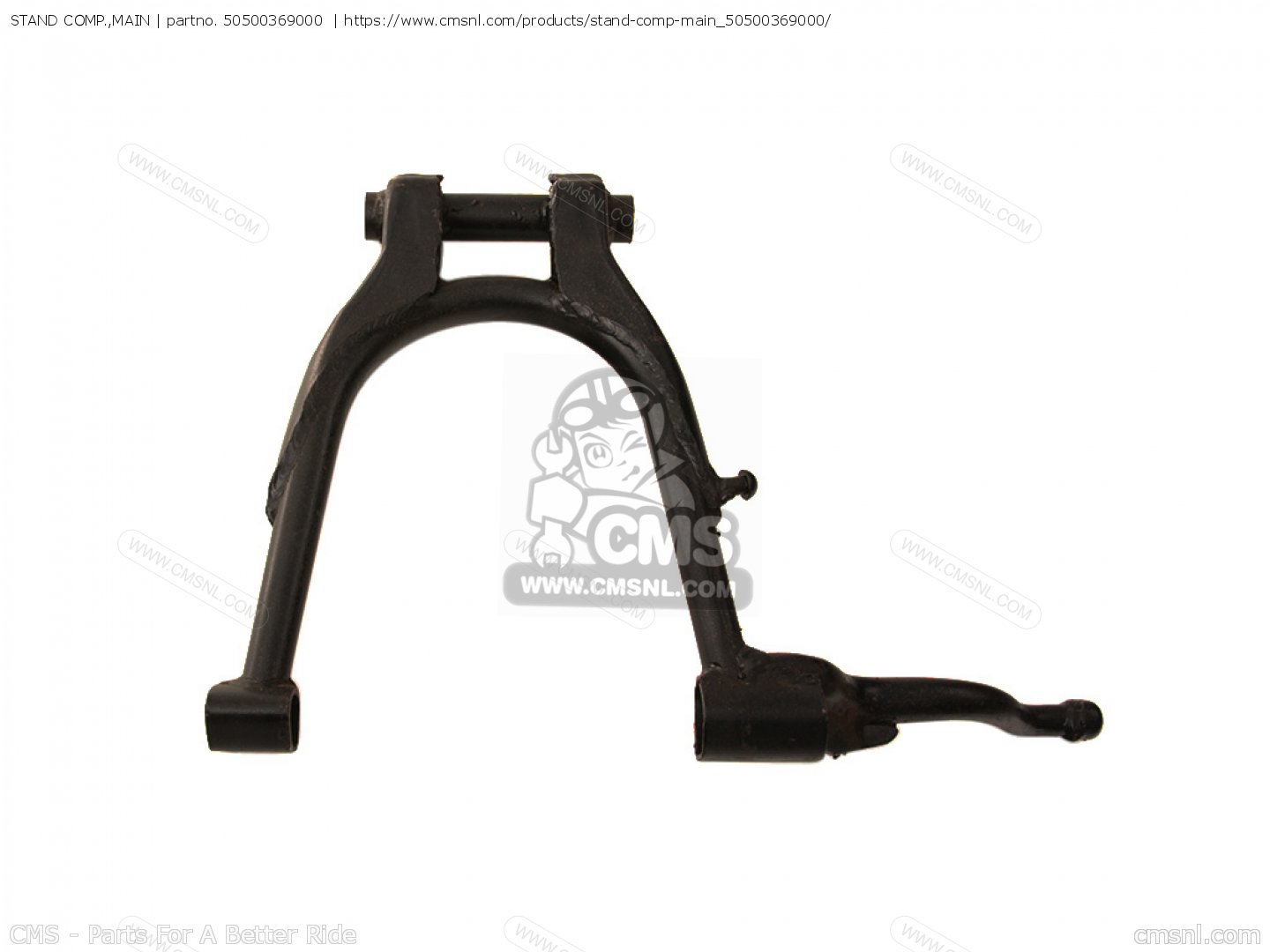 STAND COMP.,MAIN for CB360G 1974 USA - order at CMSNL