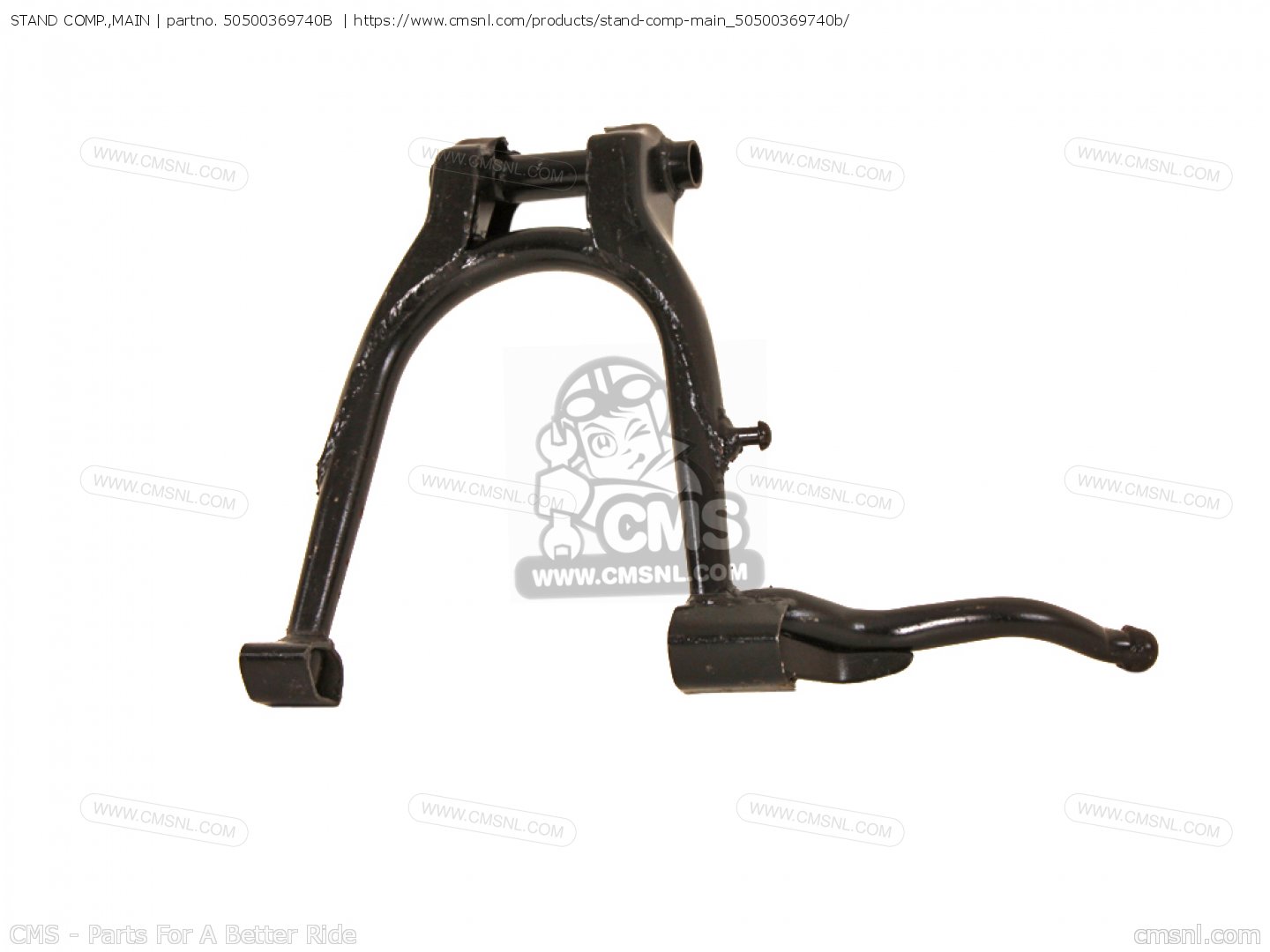 50500369740B: Stand Comp.,main Honda - buy the 50500-369-740B at CMSNL