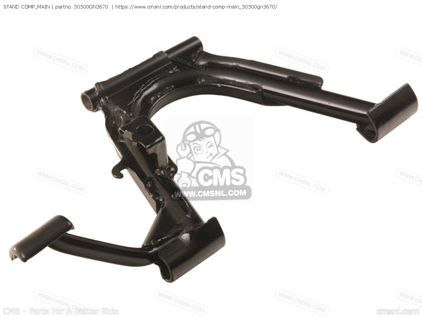 50500GN3670: Stand Comp.,main Honda - buy the 50500-GN3-670 at CMSNL