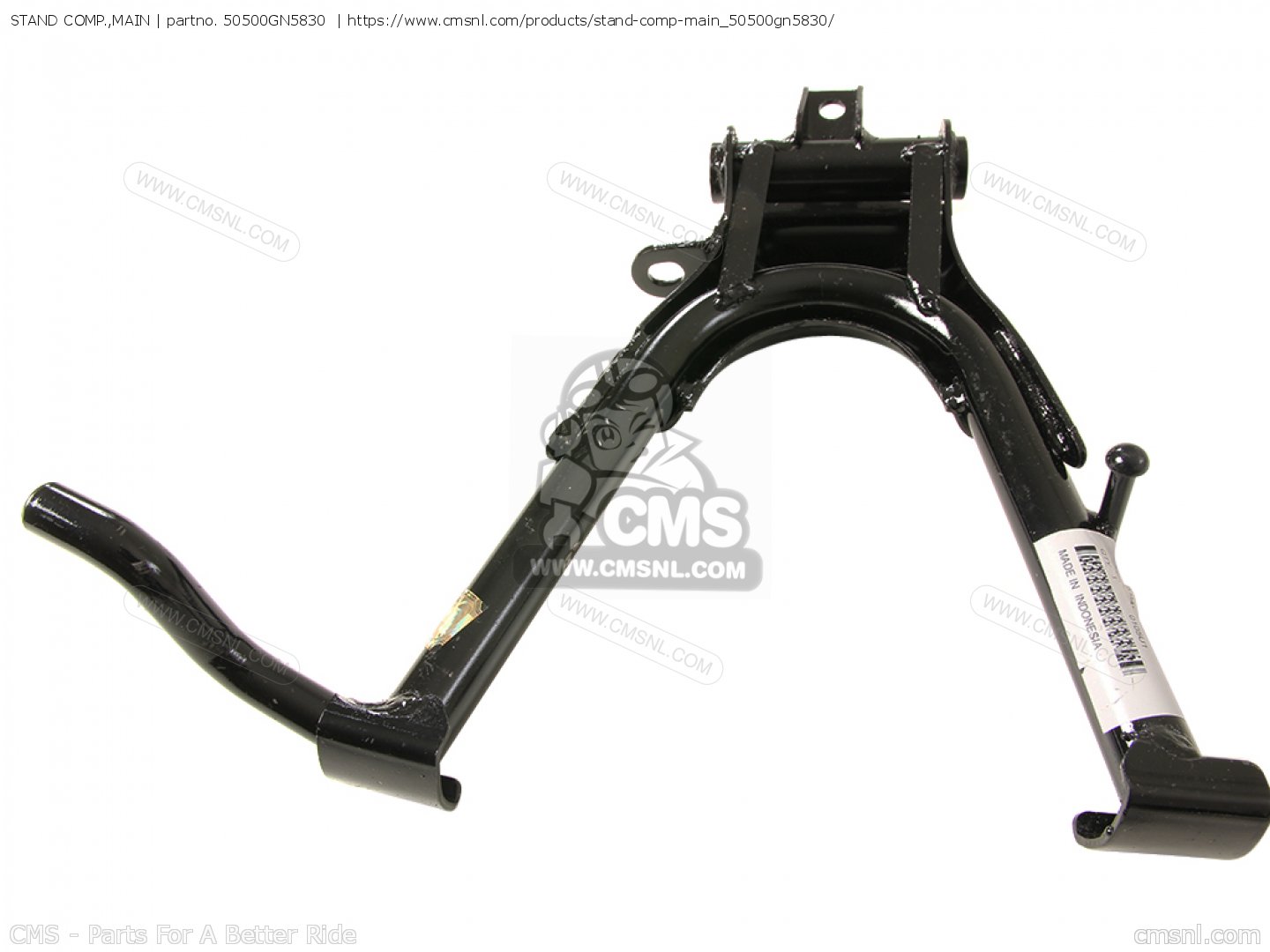 50500GN5830: Stand Comp.,main Honda - buy the 50500-GN5-830 at CMSNL